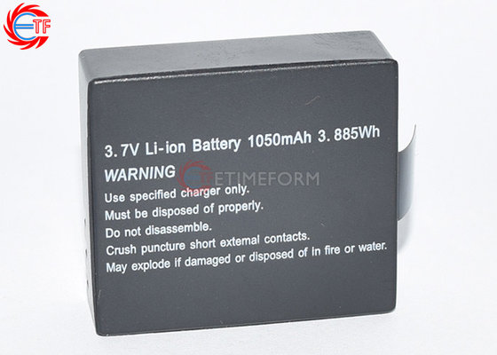 SJ7000 EBT-105A 1050mAh Action Camera Battery 33*11*29mm With High Capacity