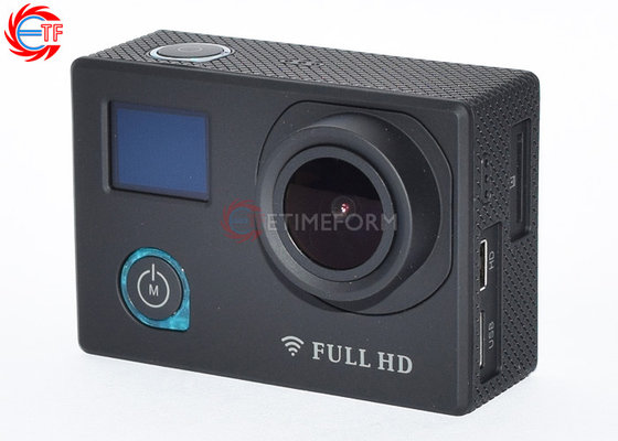 Dual Screen FHD 1080p Action Camera 12mp NTK96658 With Remote Controller