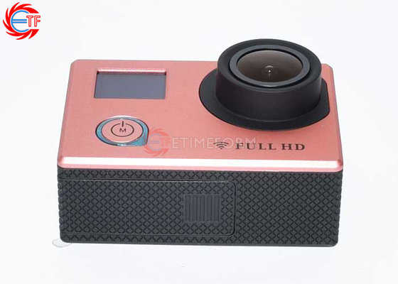 EF88BR Dual Screen Action Camera Underwater , Rose Golden 30fps Action Camera