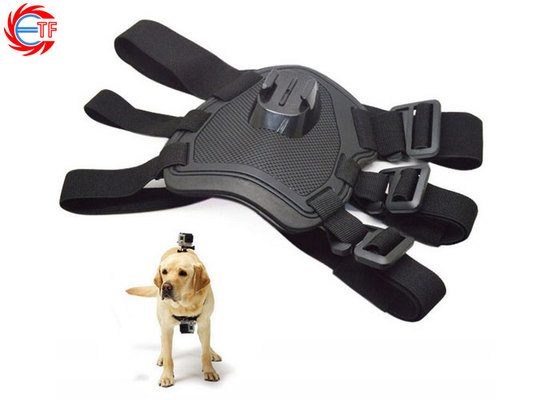 Belt Mount 2pcs Action Camera Strap Black Fetch Dog Harness High Quality