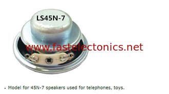 45mm LS45N-7 4 Ohm 3W telephone set toy  high quality.speaker .loudspeaker; reproducer; horn.loudhailer;