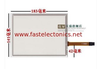 8 inch standard screen four wire resistance screen touch display ticket vending machine and  industrial equipment