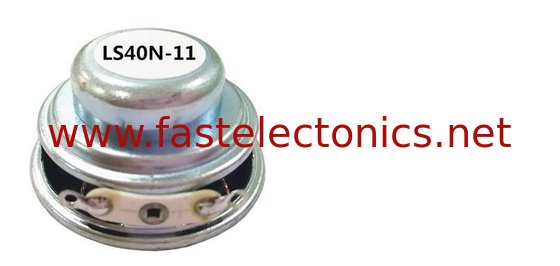 LS40N-11/1.5 inch 8 Ohm 3W rubber edge paper basin ,speaker; loudspeaker; reproducer; horn.loudhailer;