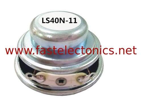 LS40N-11/1.5 inch 8 Ohm 3W rubber edge paper basin ,speaker; loudspeaker; reproducer; horn.loudhailer;
