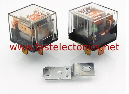 High power 12v 24v 4 feet  5 feet  waterproof automobile relay headlight fan air conditioner relay