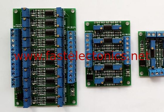 Voltage to current module signal conversion conditioning 0-3.3v/5v/10v/15v to 4-20mA transmitter