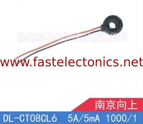 Dl-ct08cl6 zero sequence leakage current transformer 5a/5ma 1000/1 leakage switch, intelligent socket