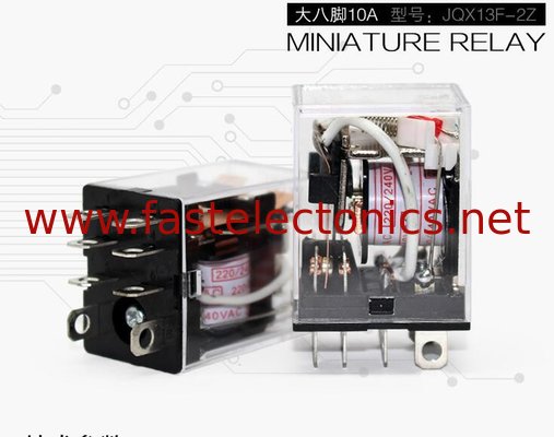 JQX13F-2Z  HH62PL LY2N-J JQX-13F   Miniature intermediate relay DC12V24V220V380V replace（LY2N-J) LY2NJ 10A AC220V