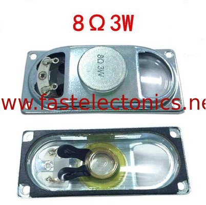 Speaker manufacturers LS3070N-9F 8 Ohm 3W sensitivity 90dB rectangular transparent waterproof speaker