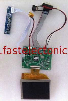 Original new 3.5 inch PD035VX2 PD035VX1 640*480 LCD screen LCD display Panel projection  AV+VGA driver board Kit