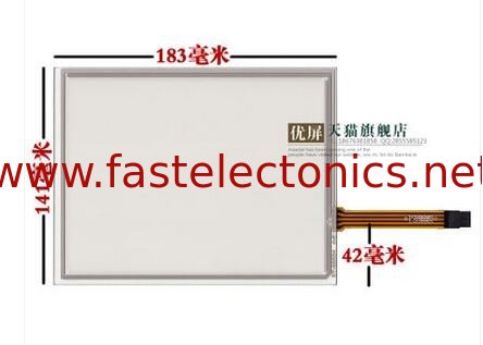 8 inch standard screen four wire resistance screen touch display ticket vending machine and  industrial equipment