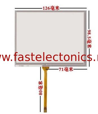 5.6 inch touch screen match with AT056TN52 AT056TN53 TM056KDH01 01 screen handwriting screen