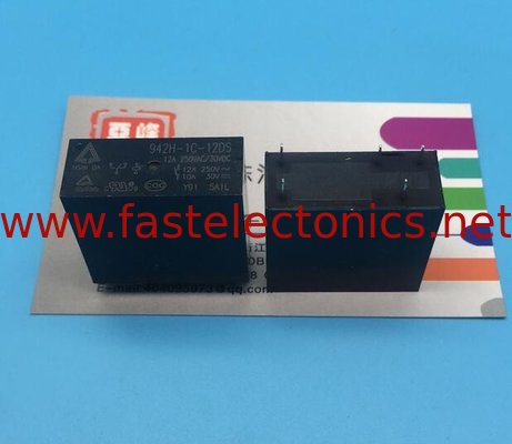 12VDC 12a250vac 942H-1C-12DS 5 feet one open and close the original Taiwan Xin Da relay