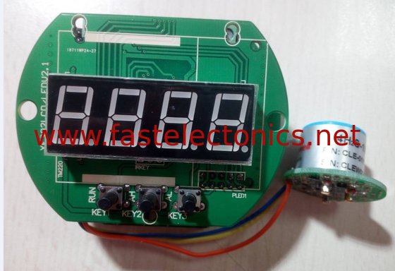 Free shipping Electrochemical gas sensor module 4OXV CO H2S 485 digital output module free calibration