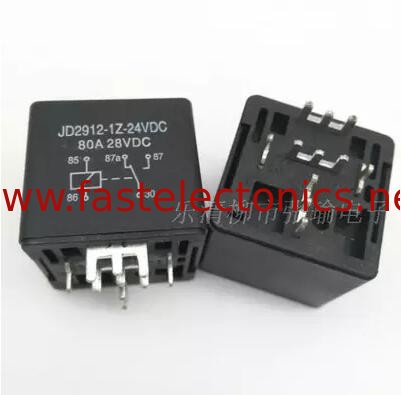 Factory direct sale DC24V five pin 80A type welding automobile anti stick relay contact quality assurance