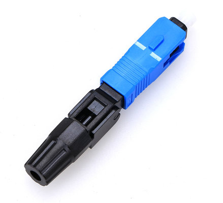 Quick Assembly Connector , Fiber Optic Sc Connector No Epoxy For Network Equipment