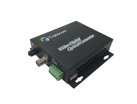 AHD TVI CVI Video Digital Optical Converter 720P 1 Channel with Reverse Data
