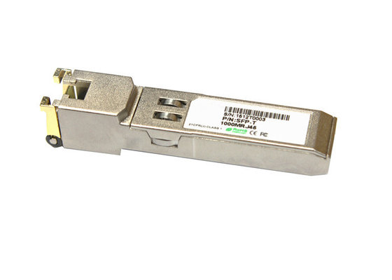 SFP Rj45 Fiber To Copper Transceiver Bidirectional Support DDM , ROHS Compliant