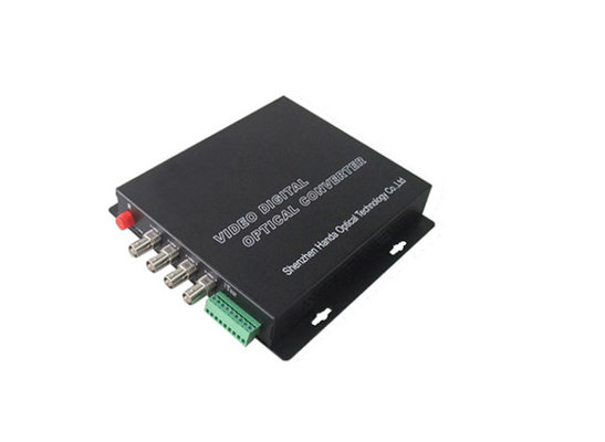 Digital Optical Audio To Fiber Converter , Cctv Fibre Optic Transmission 1080P Definition