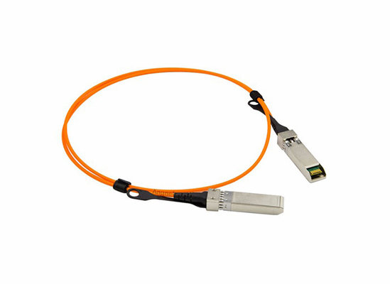 Multimode OM3 Active Optical Cable 10Gbps For Servers / Switches