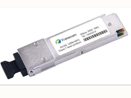 850nm SR4 Qsfp 40gb Transceiver , MPO 100M QSFP Optical Module With DDM