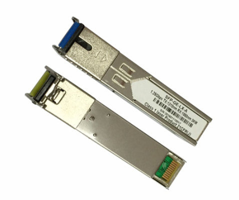 Cisco Compatible Bidirectional Optical Transceiver , Single SFP Fiber Transceiver