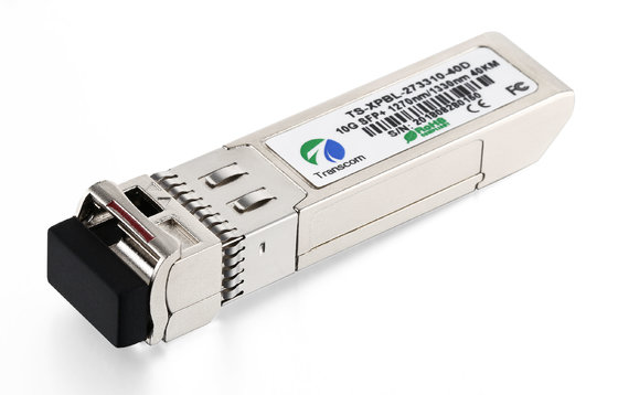 40km Distance Ethernet Fiber Optic Transceiver , BIDI SFP+ 10gb Fiber Transceiver