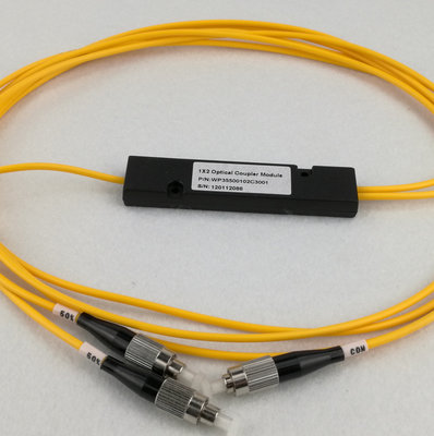 FWDM T1550R1310/1490 mini tube or ABS type with three connectors fiber coupler