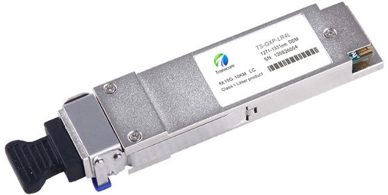 10KM LC 40Gb/s QSFP+ LR4 Transceiver with DDM