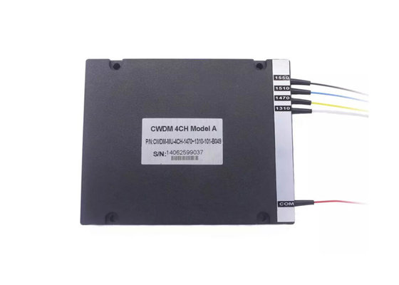 0.9mm CWDM MUX DEMUX Module 4 CH Low Insertion Loss , OEM ODM Service