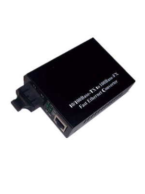 Rj45 To Fiber Media Converter Single Mode Fiber To Ethernet Transceiver 20KM