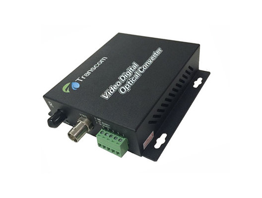 Full Hd Fiber Video Optical Transmitter , SM Fiber Optic Audio Converter