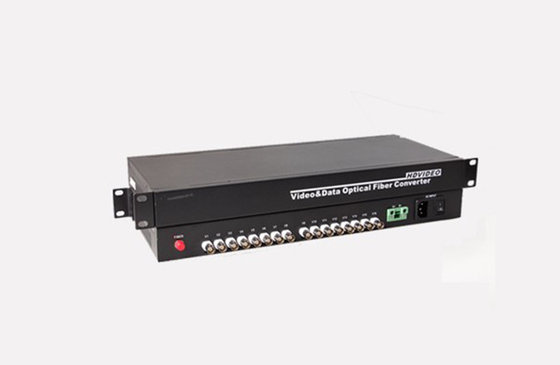 1080P HD Video Digital Optical Converter 16 Channel With 0-200Kbps Data Rate