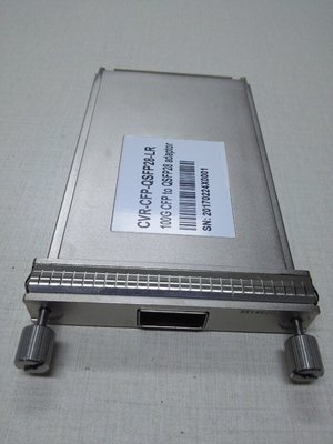 100G Cfp To Qsfp28 Adapter , Fiber Transceiver Module 3.3v Voltage