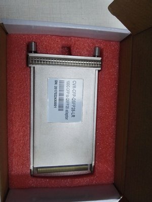 100G Cfp To Qsfp28 Adapter , Fiber Transceiver Module 3.3v Voltage