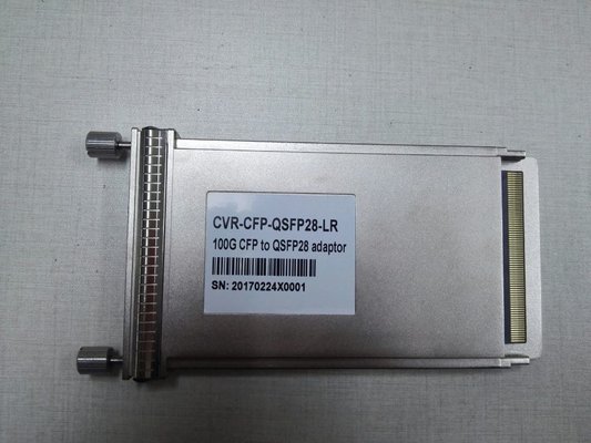100G Cfp To Qsfp28 Adapter , Fiber Transceiver Module 3.3v Voltage