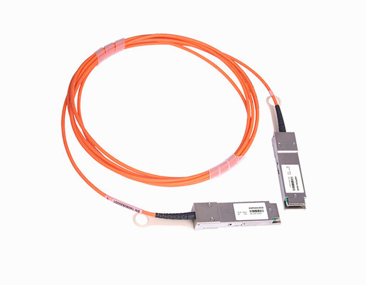 QSFP Breakout Active Optical Cable 3.3V Voltage With 3-100M Length Cable