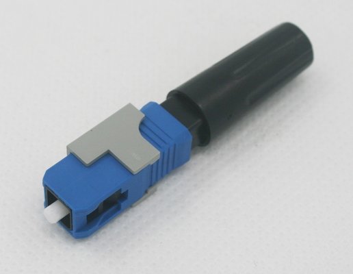 SC / UPC Field Assembly Optical Connector 30N Tensile With Low Insertion Loss