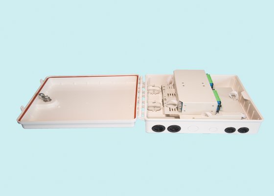 16 Core Fiber FTTH Distribution Box IP 65 Waterproof For Splitter Installation
