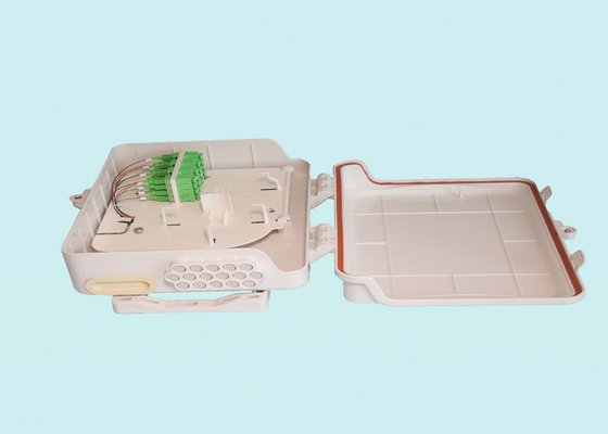 16 Core Fiber FTTH Distribution Box IP 65 Waterproof For Splitter Installation