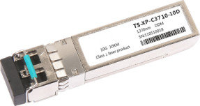 LC SM SFP+ Optical Transceiver Metal Enclosure With 3.3V Power Supply