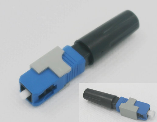 Fiber Optic Fast Connector SC UPC / Quick Connect Connectors High Tensile