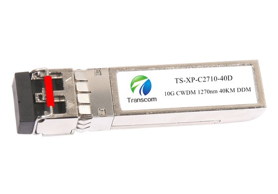 SMF Fiber SFP+ Optical Transceiver Single Mode CWDM 1270nm Wavelength
