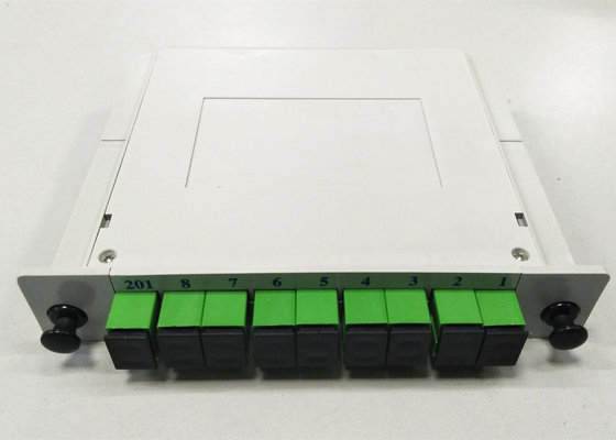 High Performance Fibre Optic Cable Splitter 1×8 High Uniformity For CATV Networks