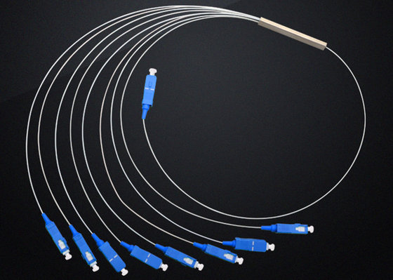 PLC Fiber Optic Splitter , Passive Optical Splitter High Return Loss