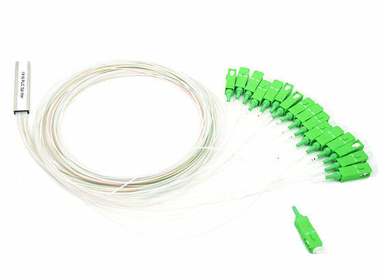 Fused Optical Fiber Coupler 1x16 PLC Splitter Module For Data Communications