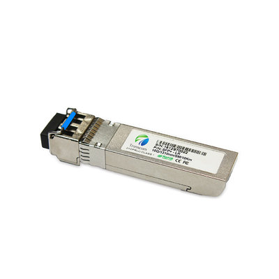 10G SFP+ Optical Transceiver , Ethernet Fiber Optic Transceiver SM Dual LC DDM LR