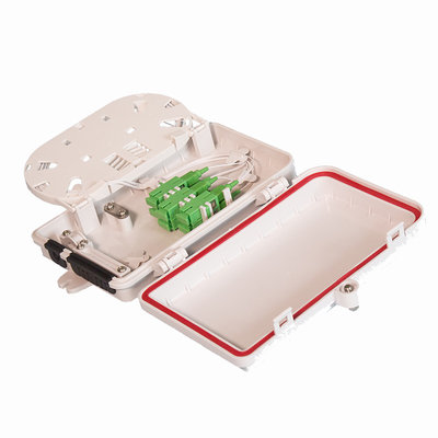 1x4 FTTH 4 Core Optical Fiber Distribution Cabinet , Optical Splitter Box Durable