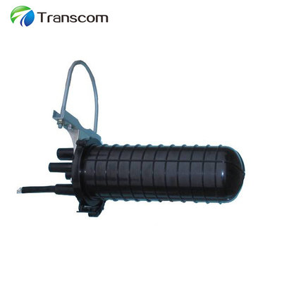 Aerial Hanging Fiber Dome Closure , 24 Core Fiber Optic Enclosures Outdoor