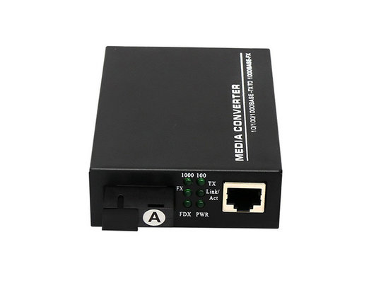 10/100/1000M Ethernet Media Converter Digital Fiber Optic Transmitter / Receiver